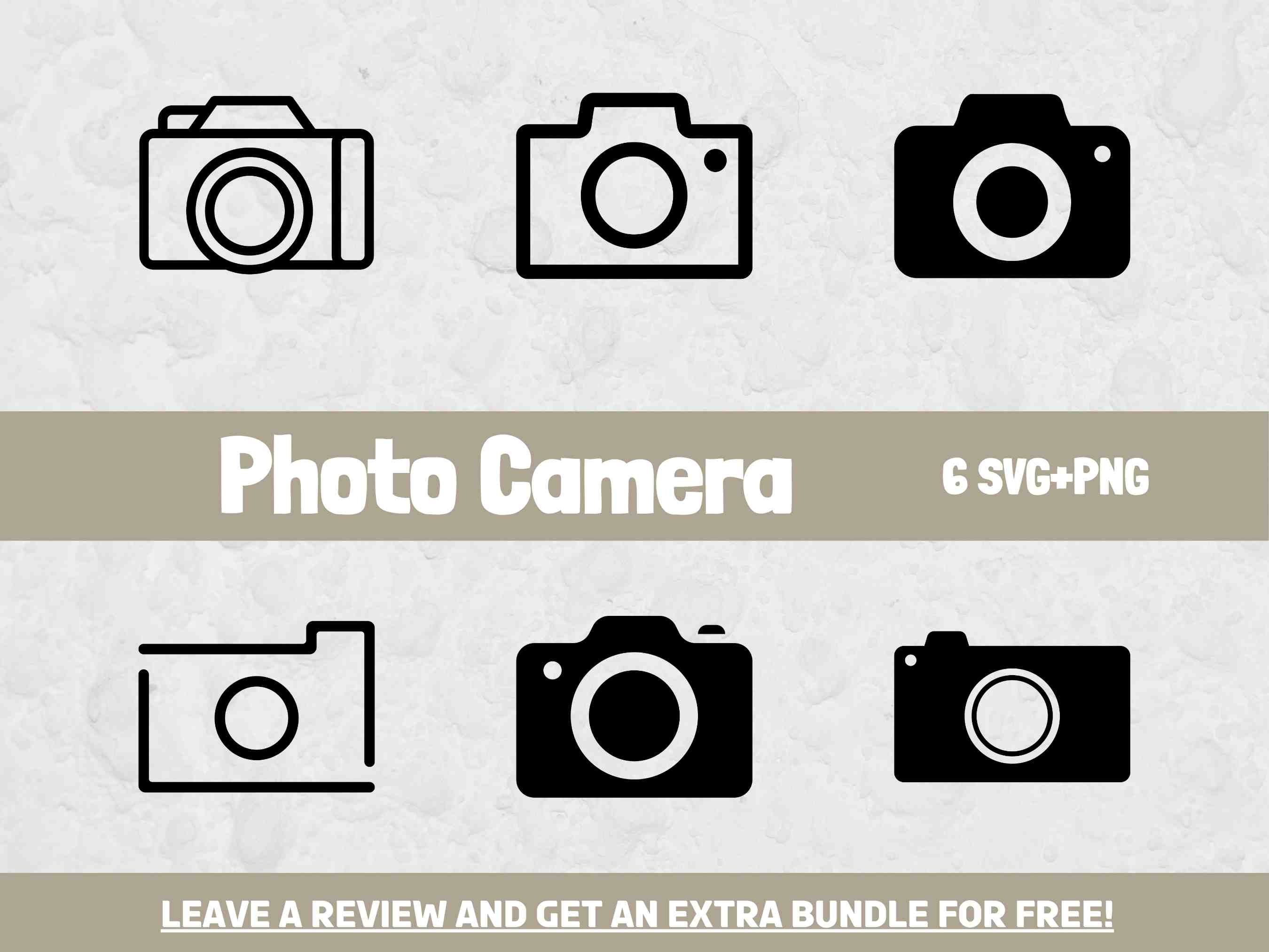 Photography SVG Bundle Photo Camera Svg Photography Clipart - Etsy