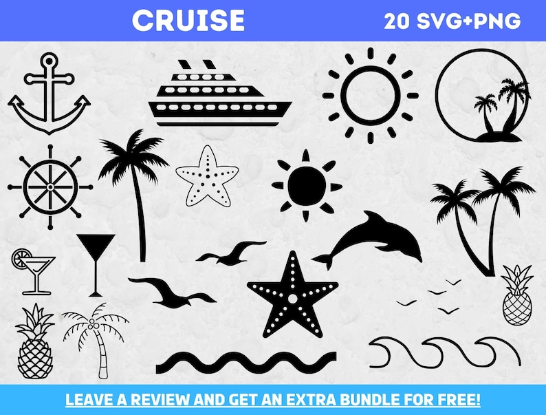 Cruise Svg SVG Files for Cricut Cruise Clipart Summer SVG - Etsy