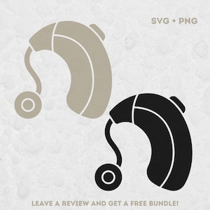 Hearing Aid Svg, SVG Files for Cricut, Hear SVG, Hearing Aids SVG ...