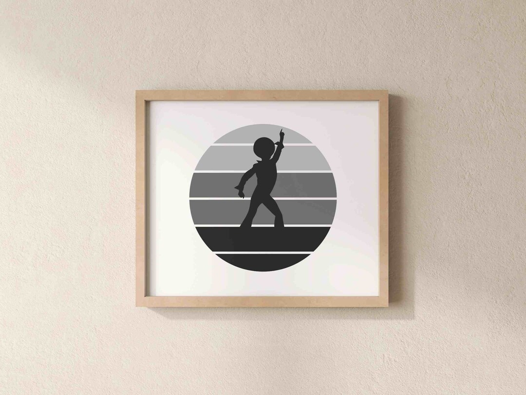 Retro Sunset Dancer Svg, Dancing Shirt Svg, SVG Files for Cricut, Retro ...