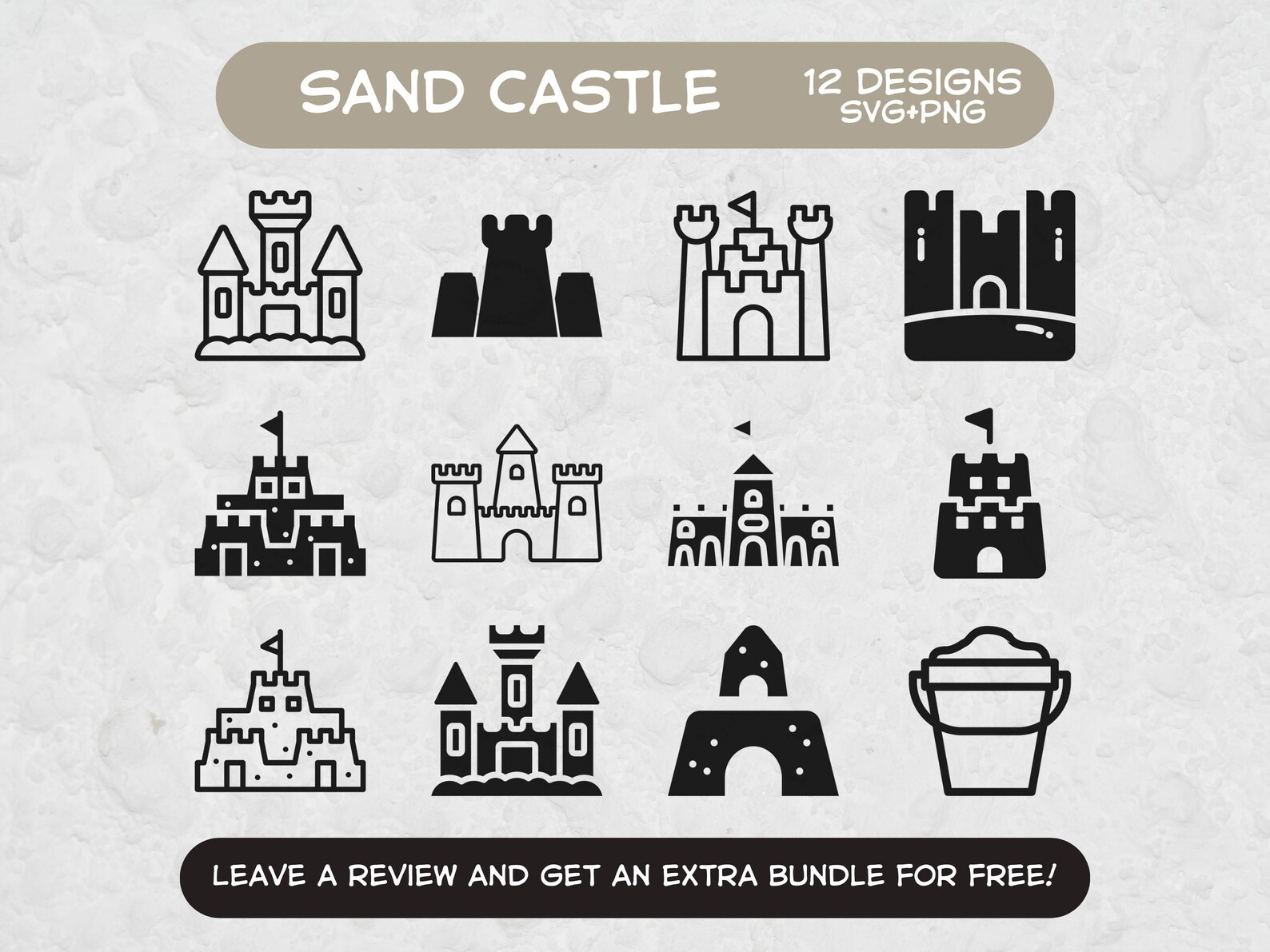 Sand Castle Svg, Svg Files for Cricut, Beach Svg, Sand SVG, Birthday ...