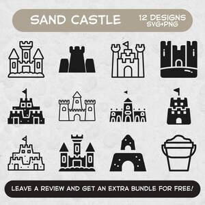 Sand Castle Svg, Svg Files for Cricut, Beach Svg, Sand SVG, Birthday ...
