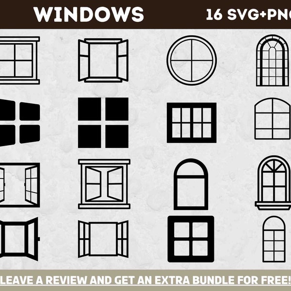 Window Svg - Etsy