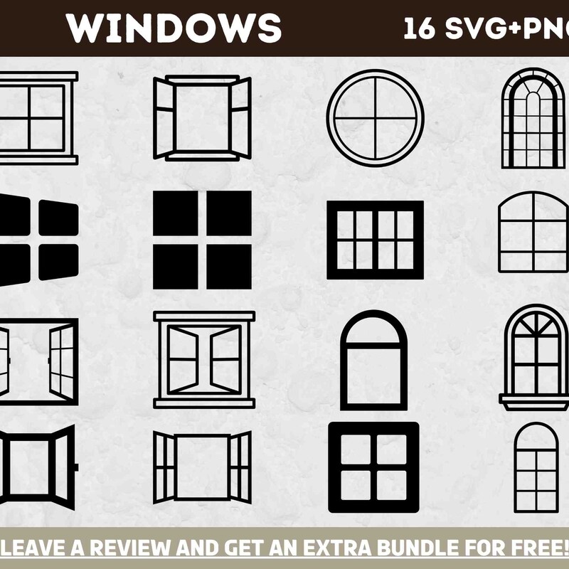 Window Svg - Etsy