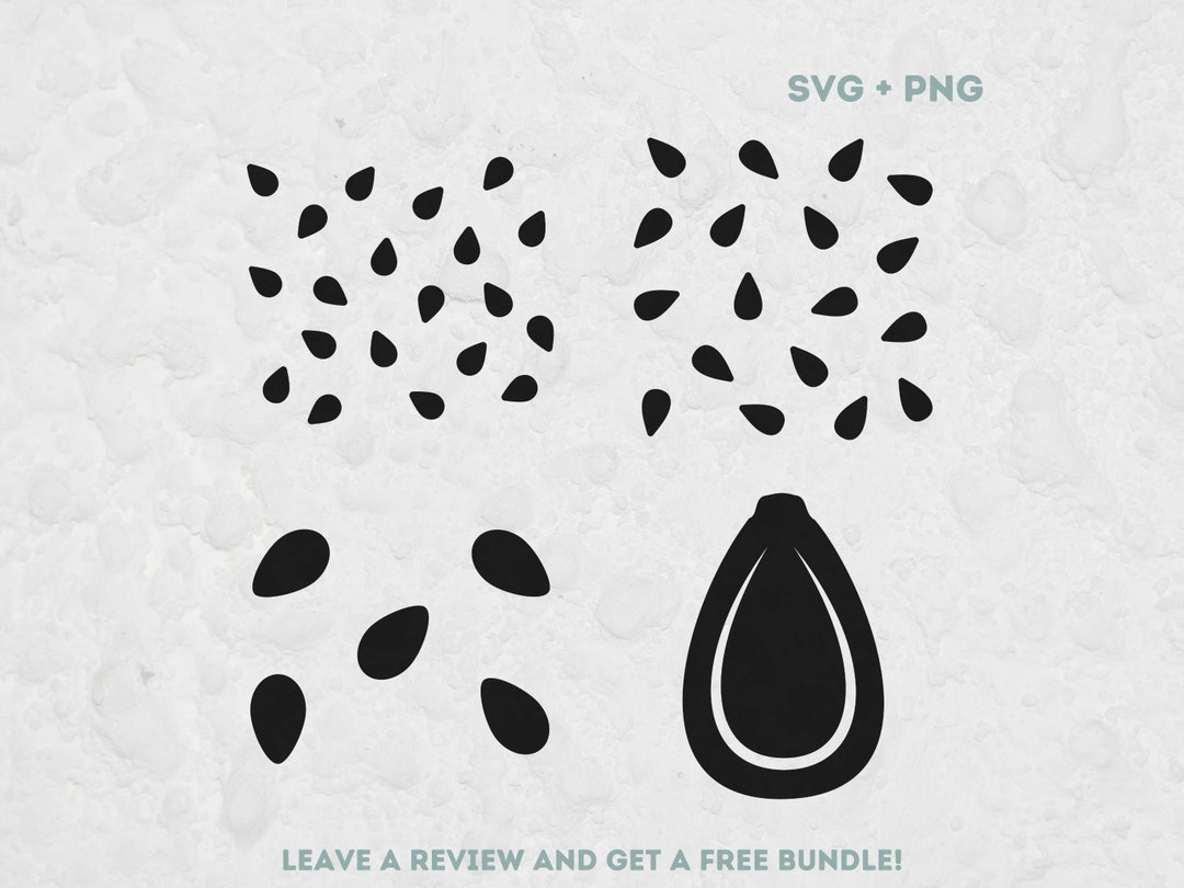 Watermelon Seed SVG Bundle, SVG Files for Cricut, Tropical Svg ...