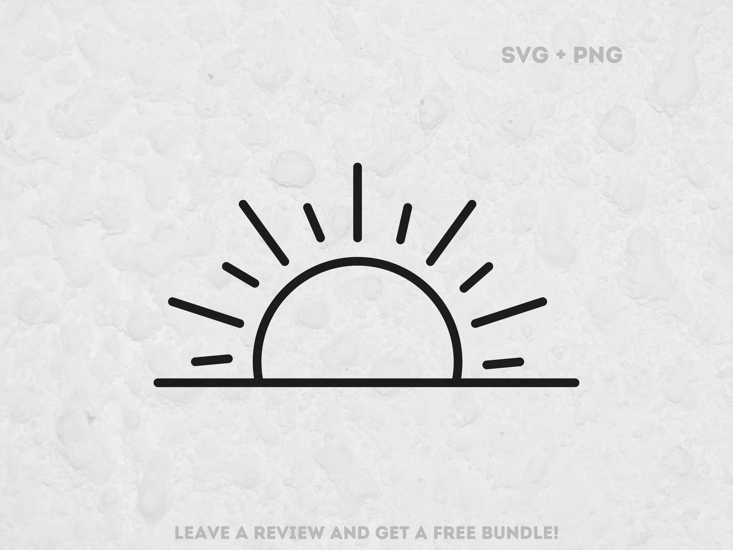 Sunset SVG Cut File, Svg Files for Cricut, Sunset PNG, Sunset Clipart ...