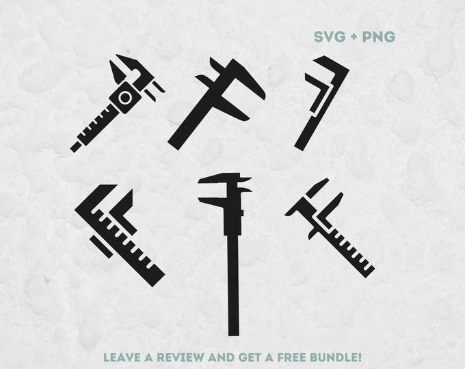 Caliper Svg Cut Files, SVG Files for Cricut, Tool SVG, Measure Clipart ...