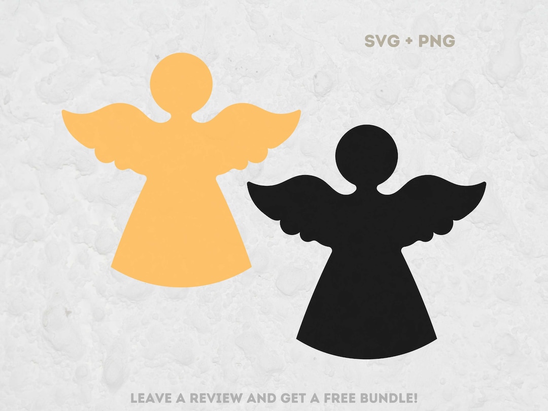 Angel SVG, SVG Files for Cricut, Angel Clipart, Christmas SVG, Angel ...