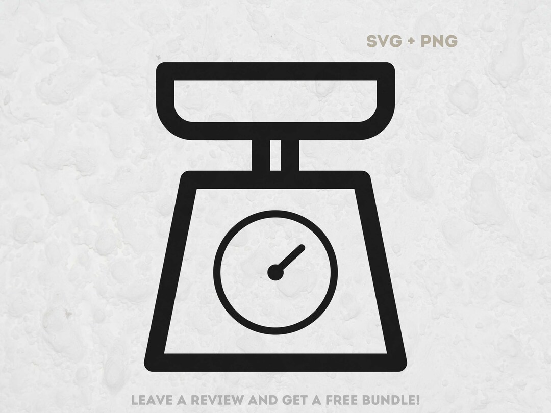 Kitchen Weight SVG, Svg Files for Cricut, Weight SVG, Kitchen Clipart ...