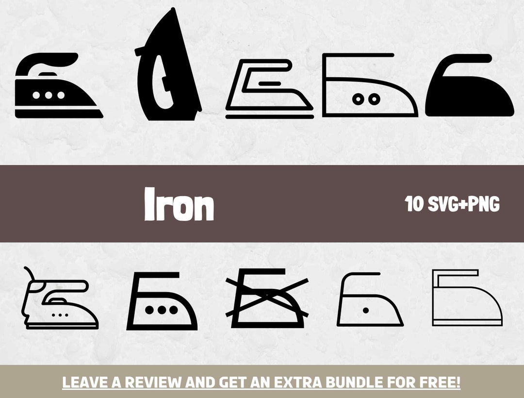 Iron SVG, SVG Files for Cricut, Laundry Svg, Laundry Room Svg, Clothes ...