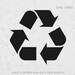 Recycle Svg Cut File, Svg Files for Cricut, Recycle Symbol SVG, Recycle ...
