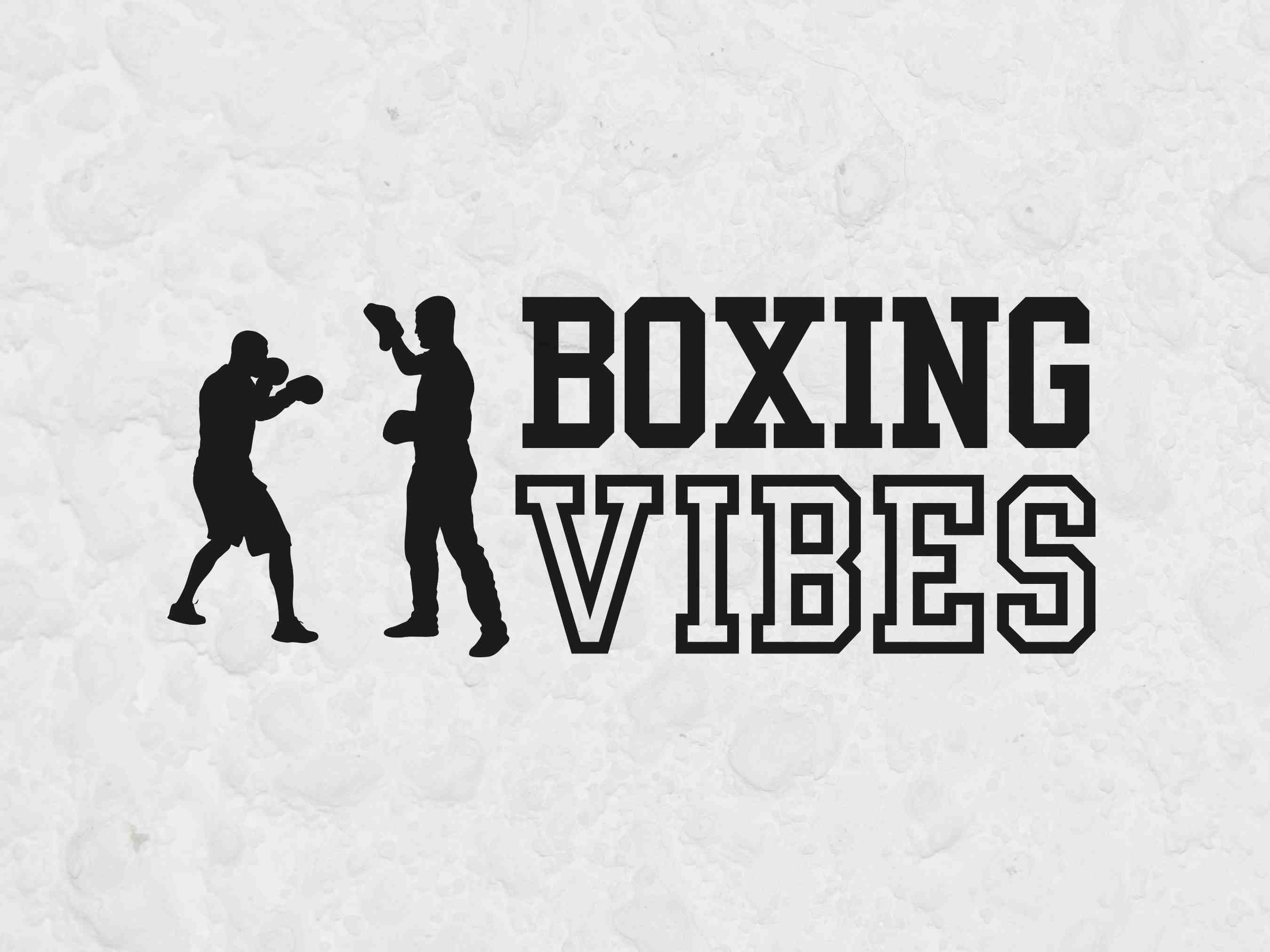 Boxing Vibes Svg SVG Files for Cricut Boxing Shirt Svg - Etsy