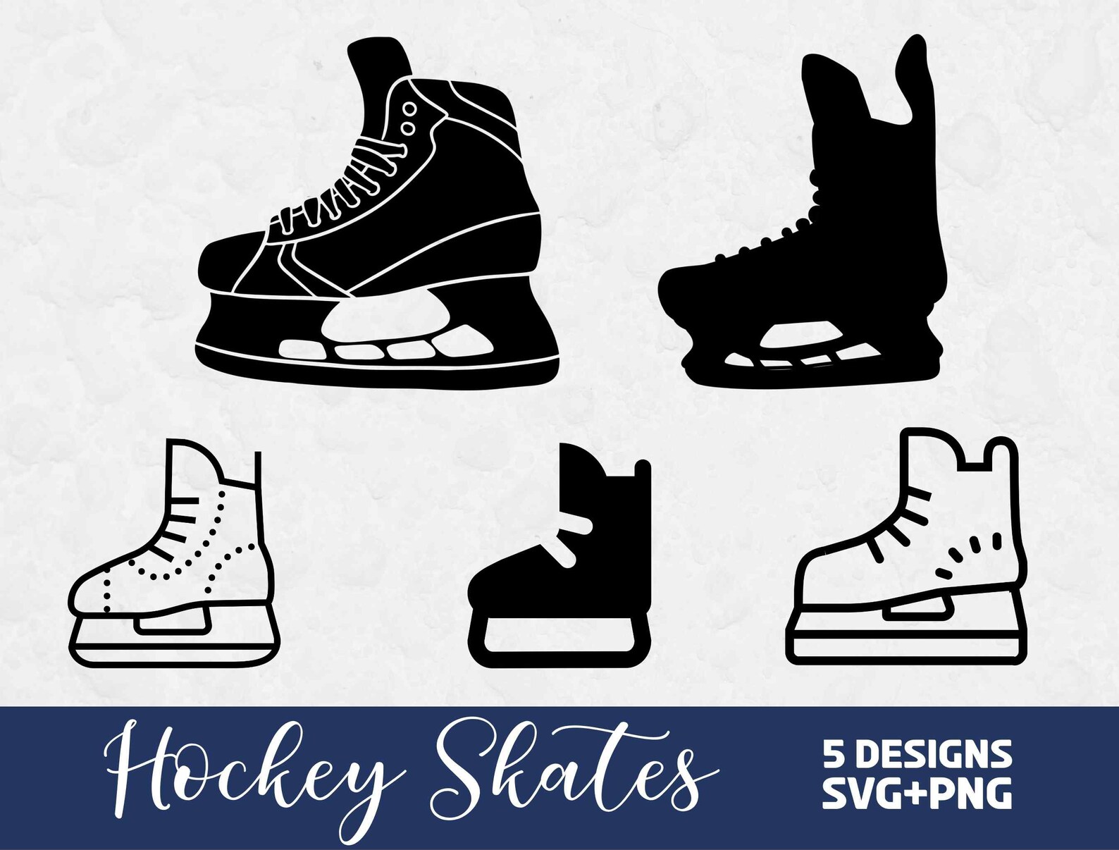 Hockey Skates Svg Bundle Hockey Skate Svg SVG Files for - Etsy