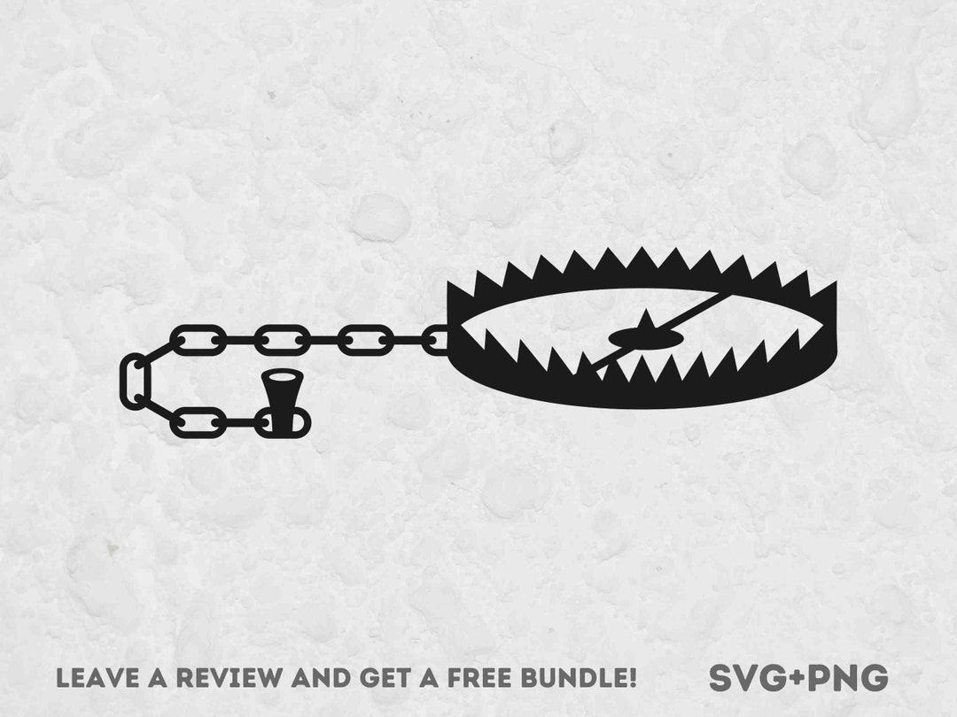 Bear Trap Svg Cut File, Svg Files for Cricut, Hunter SVG, Outdoor SVG ...