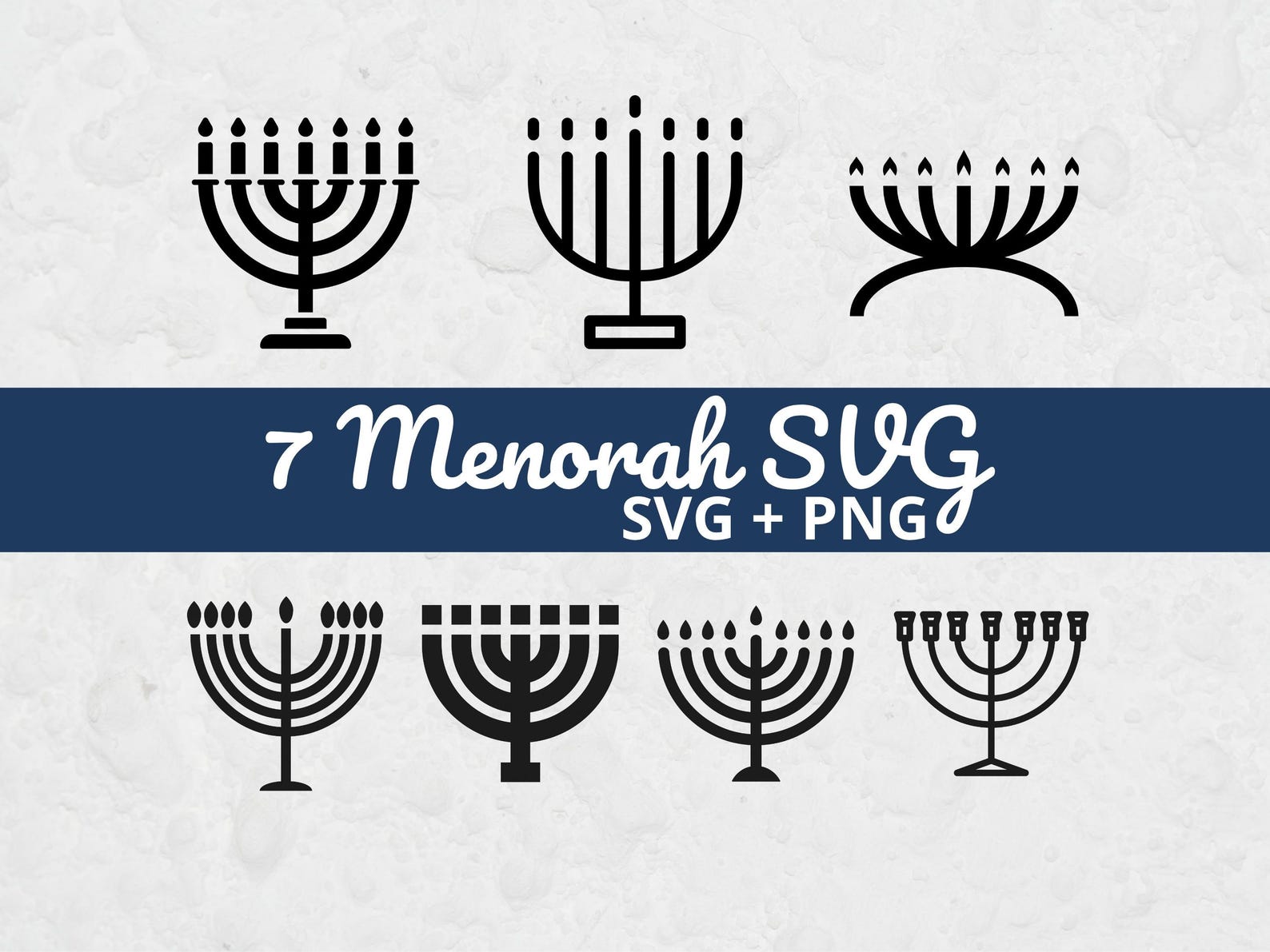 Menorah SVG Cut File, SVG Files for Cricut, Menorah Png, Menorah ...