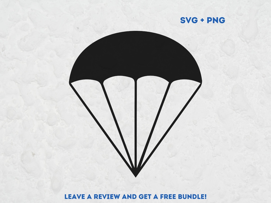 Parachute Svg, SVG Files for Cricut, Skydiving SVG, Aerial SVG, Instant ...