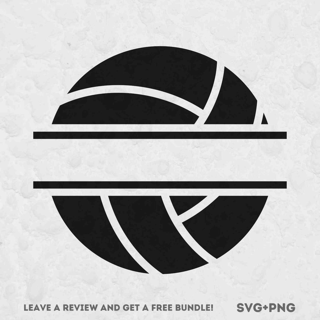 Volleyball Monogram Svg, Volleyball SVG, Volleyball PNG, SVG Files for ...