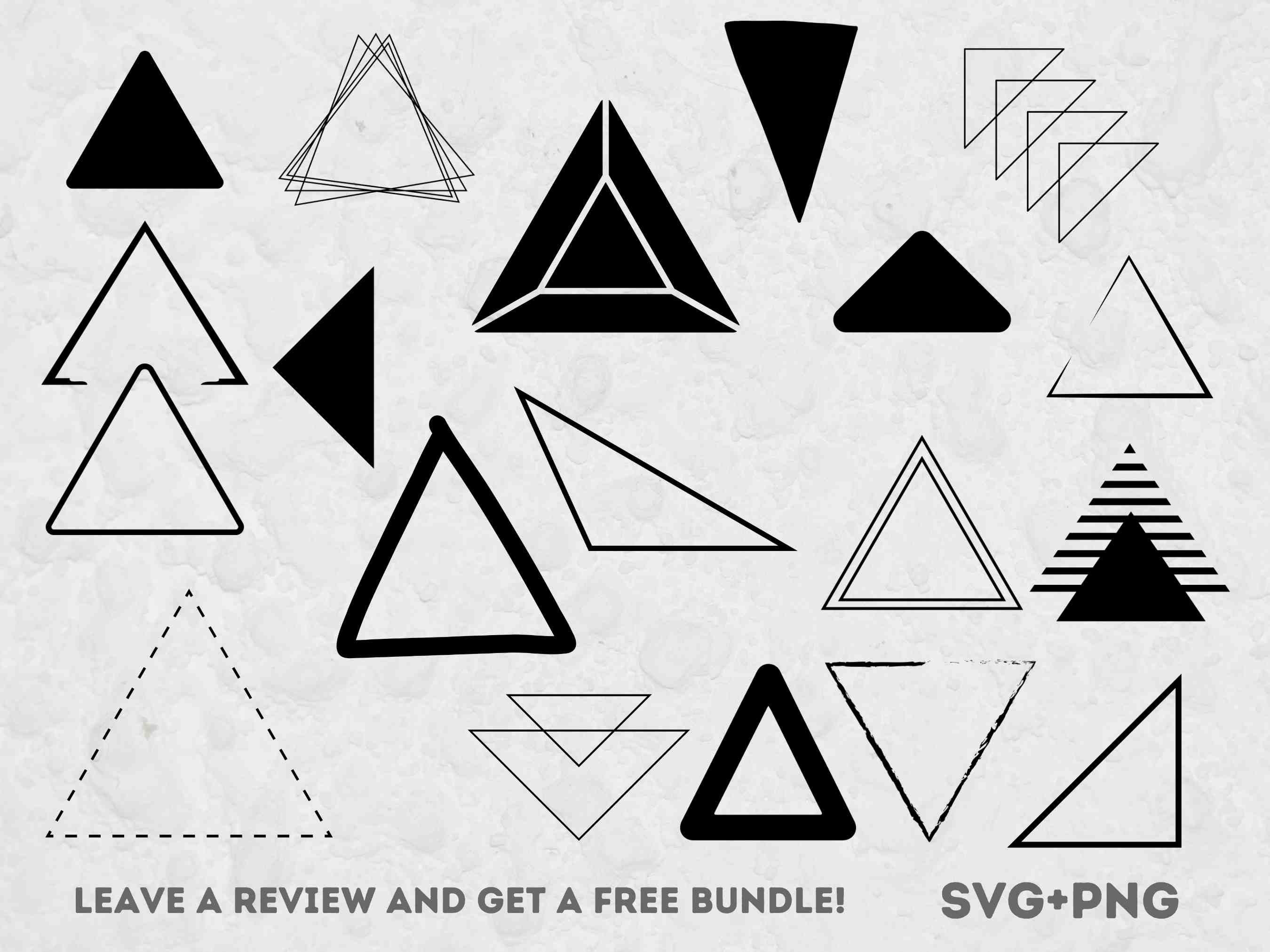 Geometric Triangle Shapes
