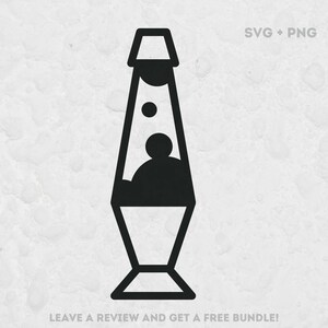 Lava Lamp Svg Cut File, SVG Files for Cricut, Lava Lamp Png, Lamp SVG ...