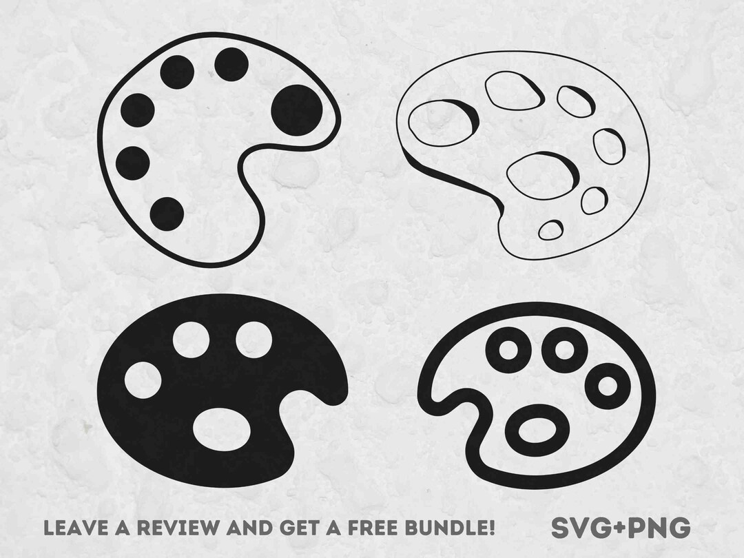 Painter SVG, SVG Files for Cricut, Coloring Tray Svg, Paint Svg ...