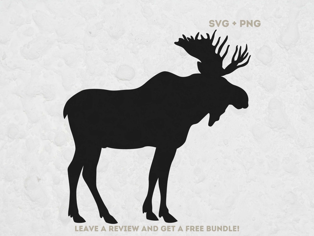 Moose SVG Cut File, SVG Files for Cricut, Moose Svg, Moose Clipart ...