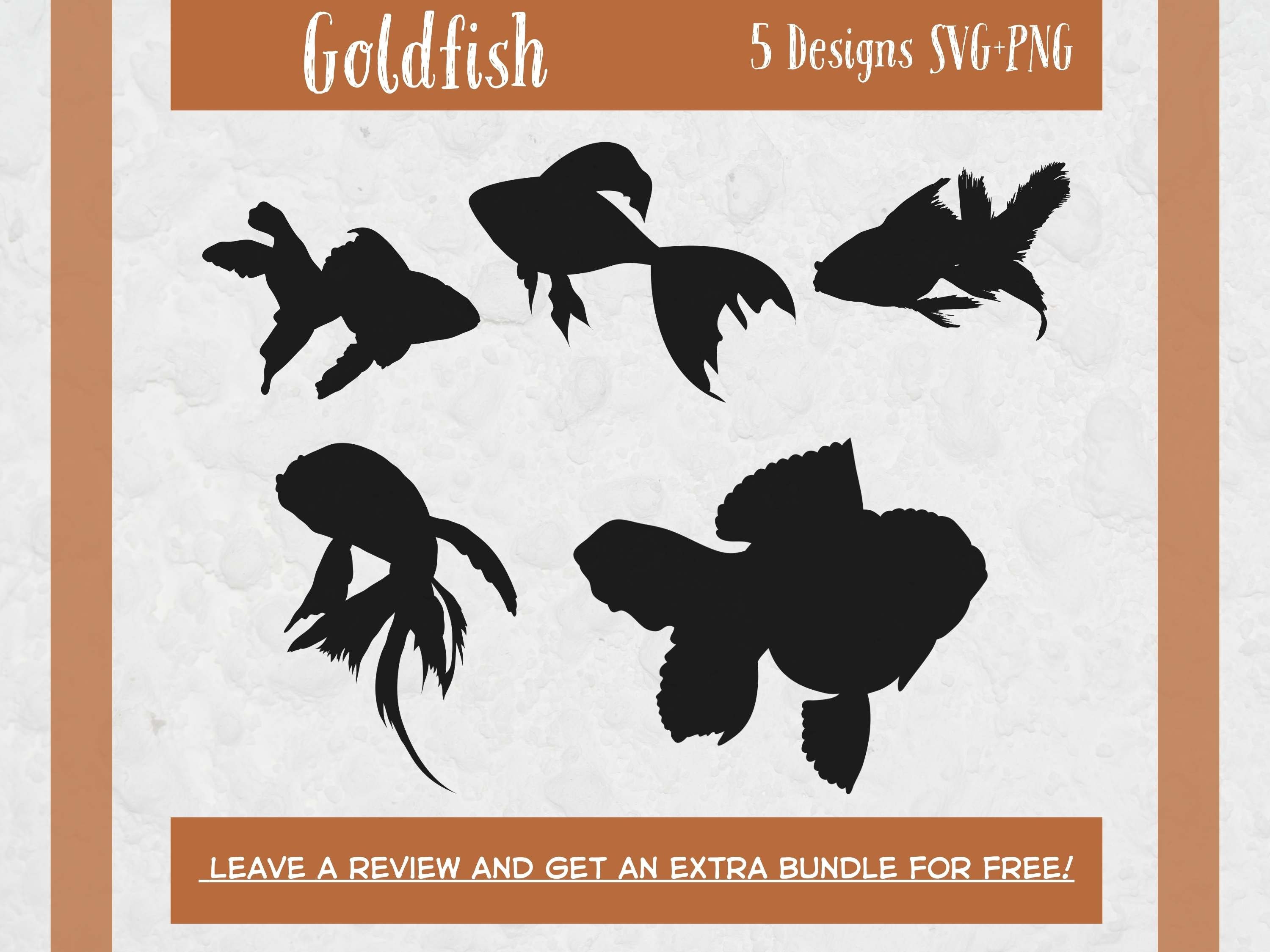 Goldfish Cracker Silhouette