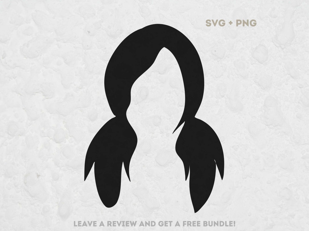 Hair SVG, SVG Files for Cricut, Anime Svg, Hair Clipart, Hair Png ...