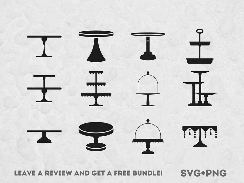 Cake Stand SVG, SVG Files for Cricut, Baking Svg, Cake Svg, Stand SVG ...