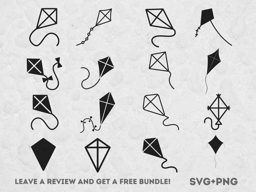 Flying Kite SVG, Svg Files for Cricut, Toys Svg, Kids Clipart, Summer ...