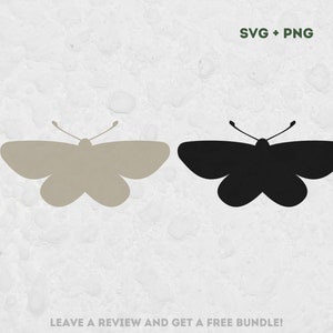 Moth Svg, SVG Files for Cricut, Moth Silhouette, Insect SVG, Moth ...