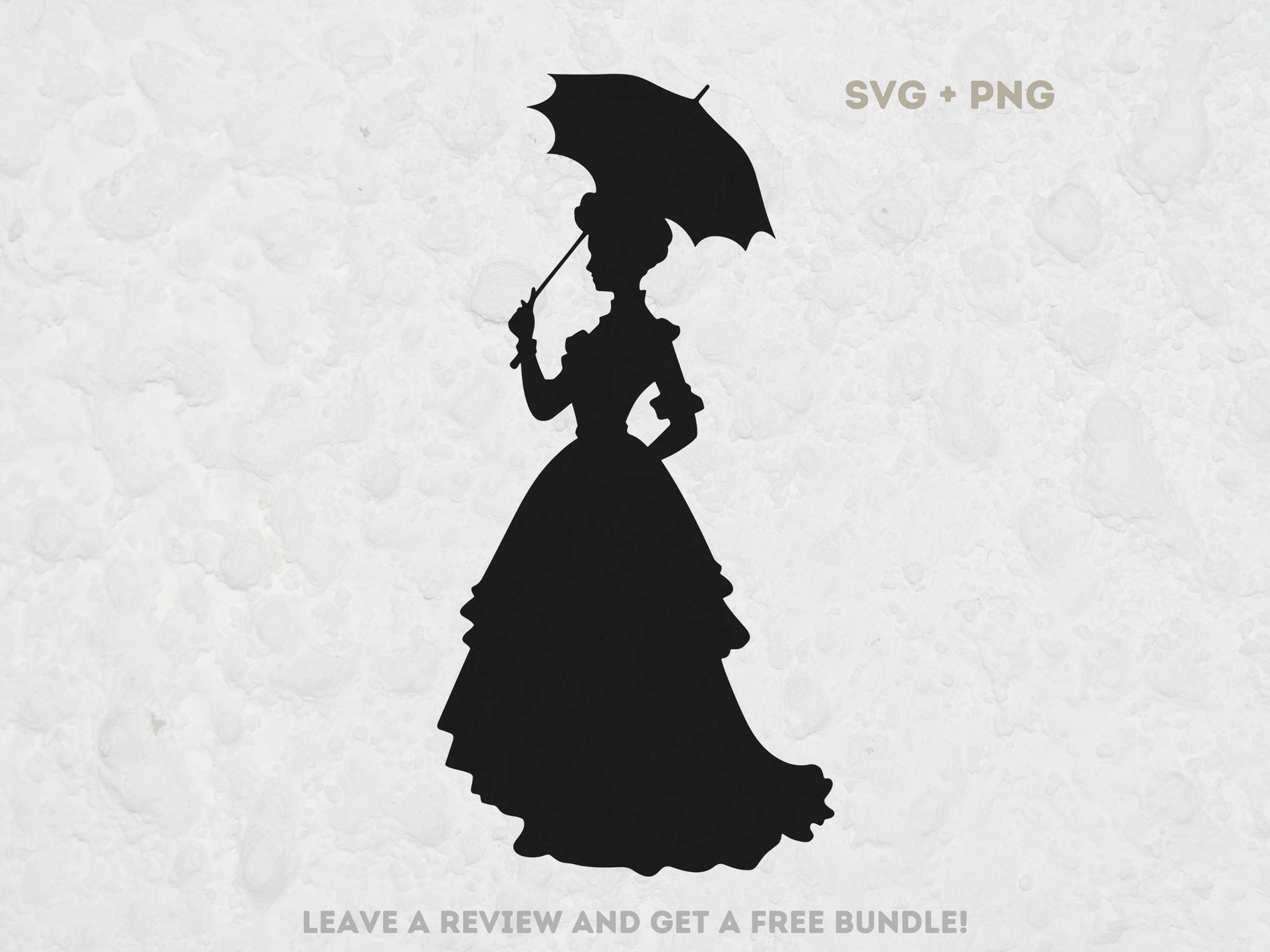 Victorian Silhouette SVG, Svg File for Cricut, Woman Cut File ...
