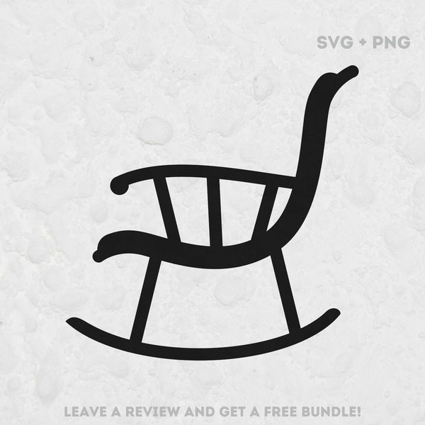 Wooden Rocking Chair Svg Cut Files - Etsy