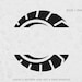 Split Tire Monogram SVG, Mud Tire Monogram, Truck Name Frame, Farm ...