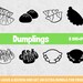 Dumpling Svg SVG Files for Cricut Bun Svg Food Clipart - Etsy