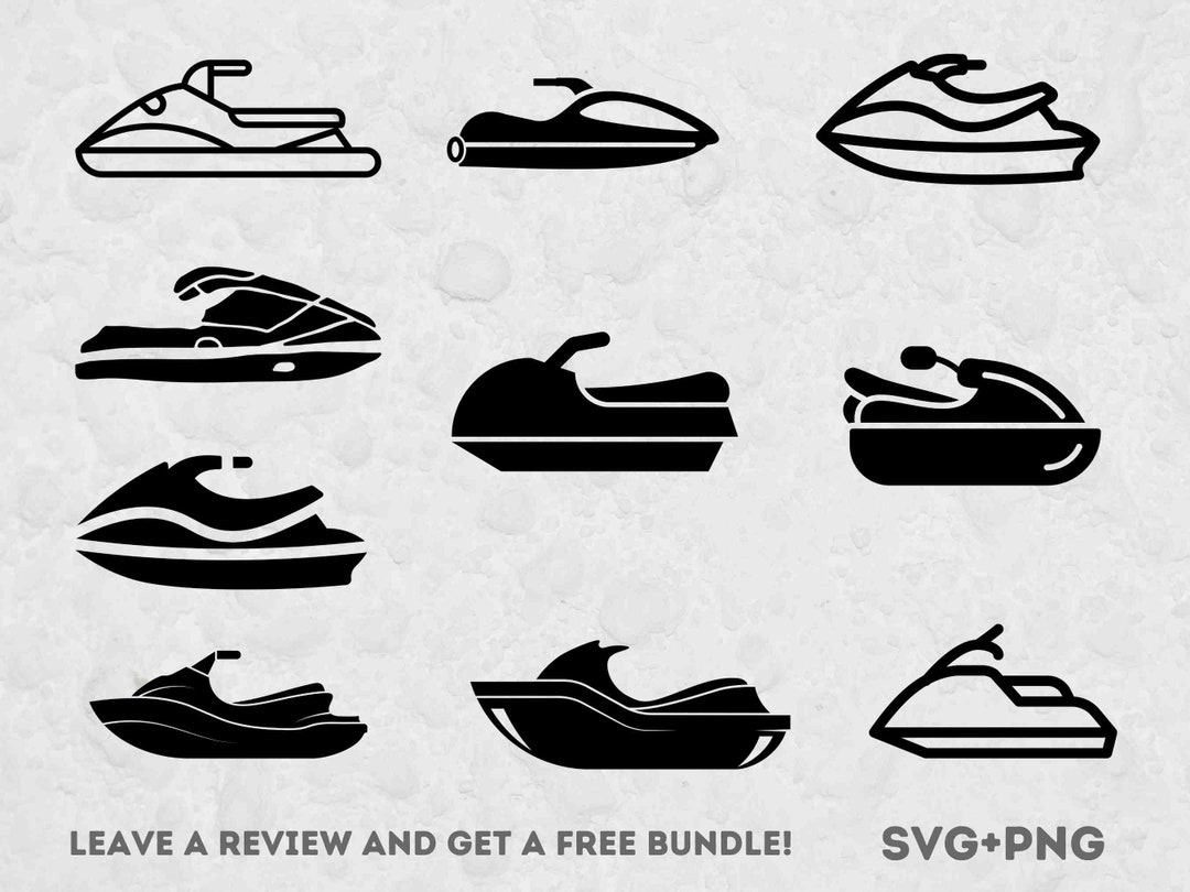 Jet Ski Svg, SVG Files for Cricut, Water-sports SVG, Summer Clipart ...