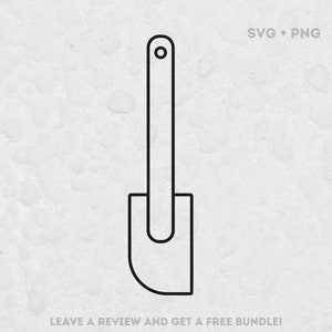 Rubber Scraper SVG, Svg Files for Cricut, Rubber Scraper PNG, Kitchen ...