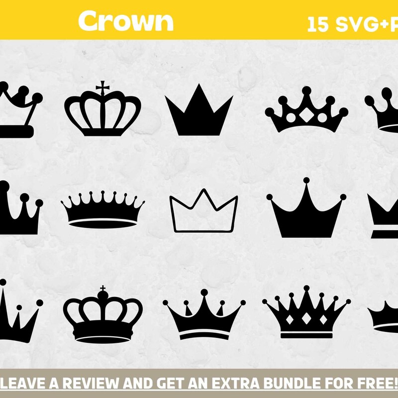 Crown Svg - Etsy