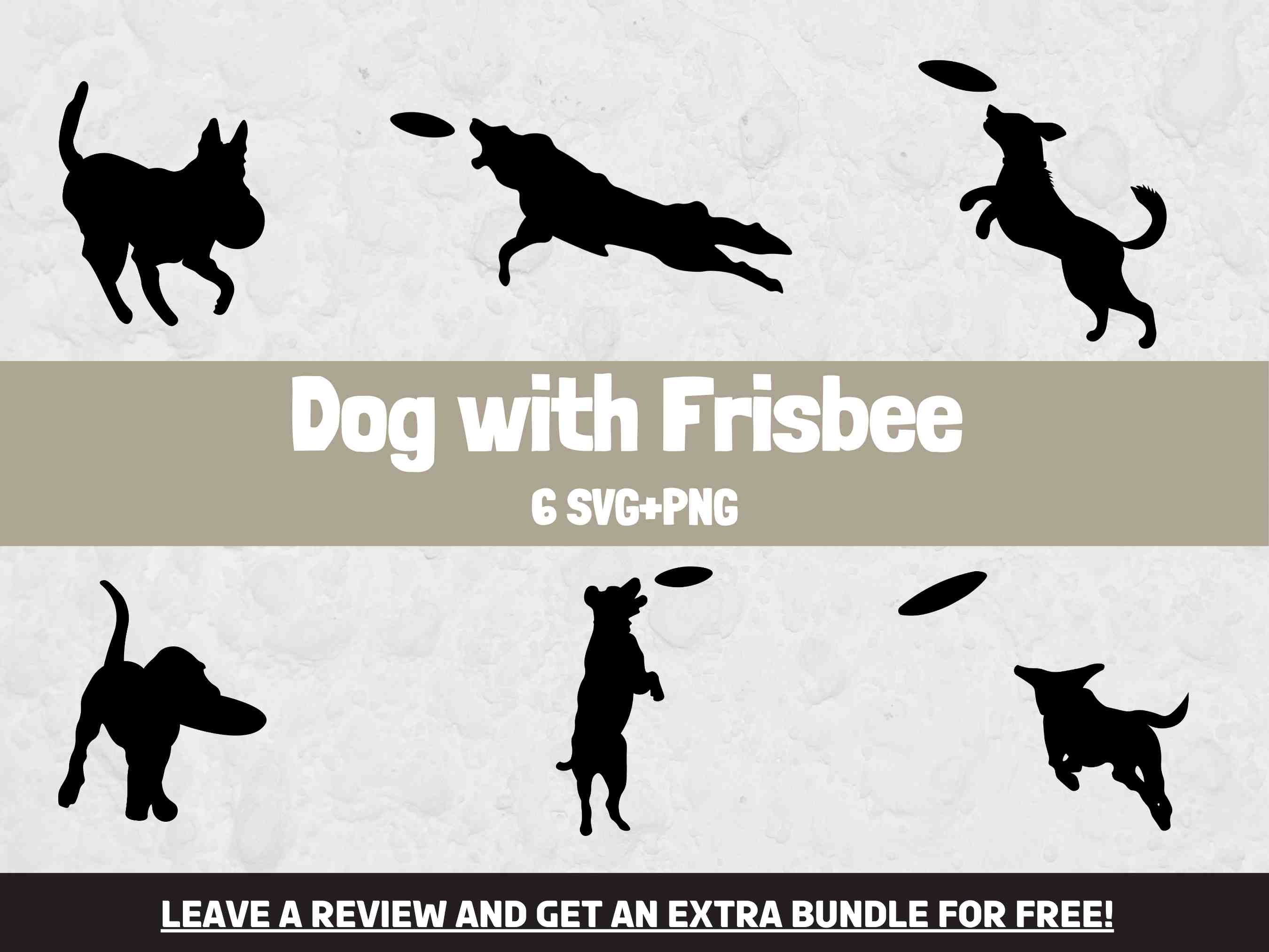 Dog With Frisbee Svg Svg Files for Cricut Dog SVG Dog - Etsy