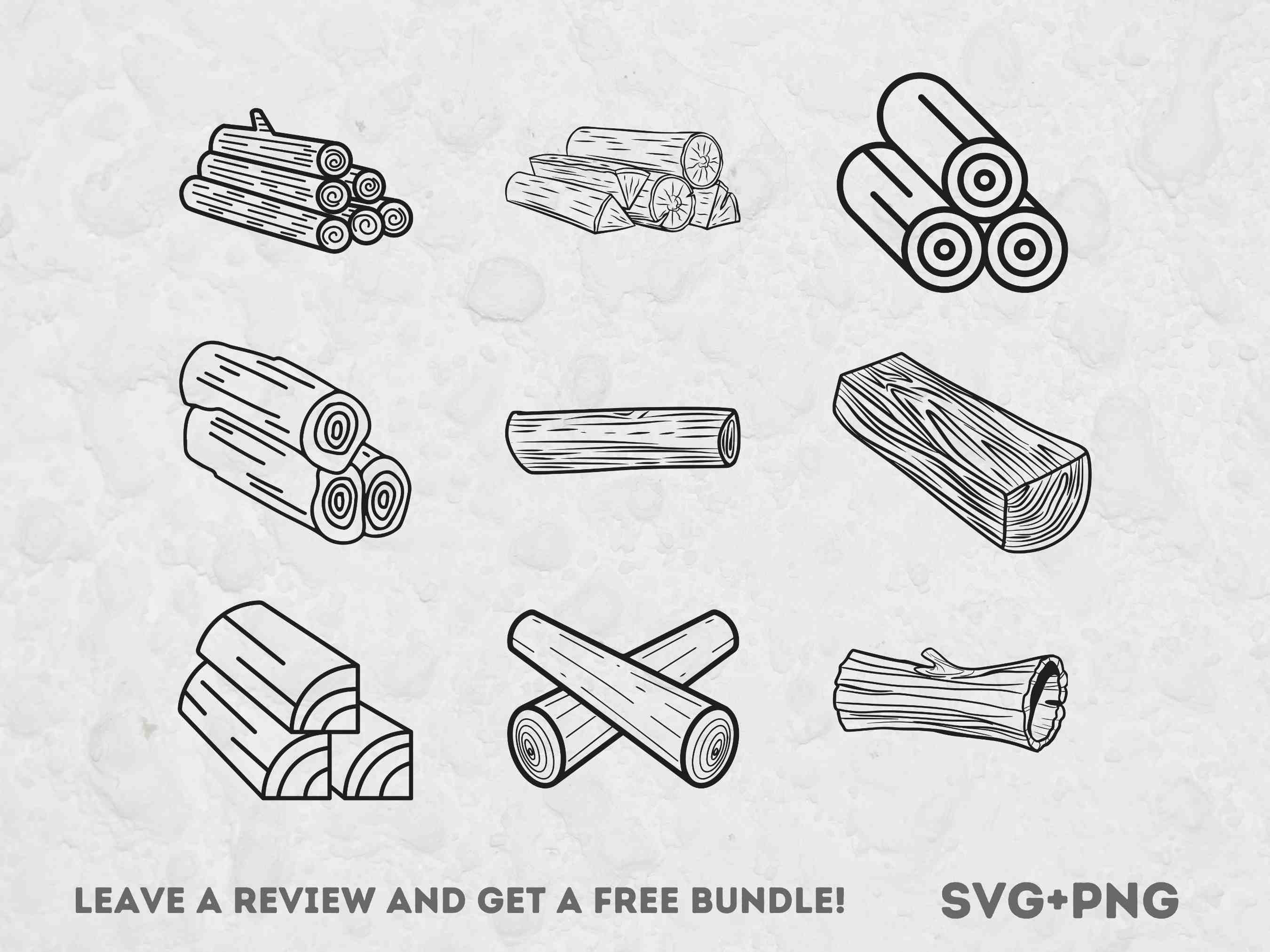 Firewood Svg, Svg Files for Cricut, Campfire SVG, Camping Svg, Fire ...