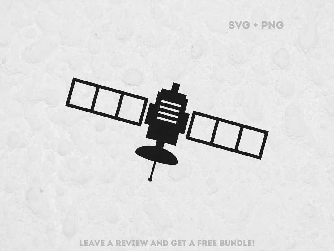 Satellite SVG, Svg Files for Cricut, Satellite Icon, Space Clipart ...