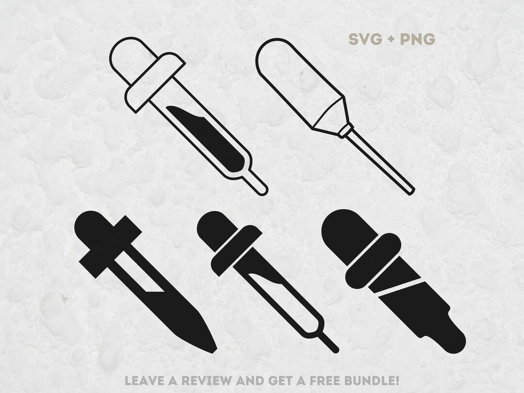 Pipette SVG, Svg Files for Cricut, Pipette Cut File, Science Svg ...
