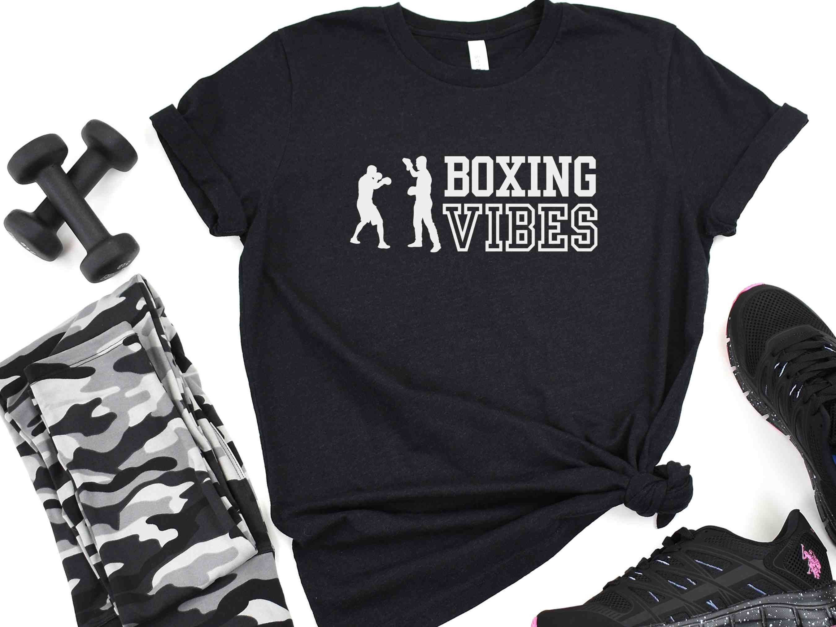 Boxing Vibes Svg SVG Files for Cricut Boxing Shirt Svg - Etsy