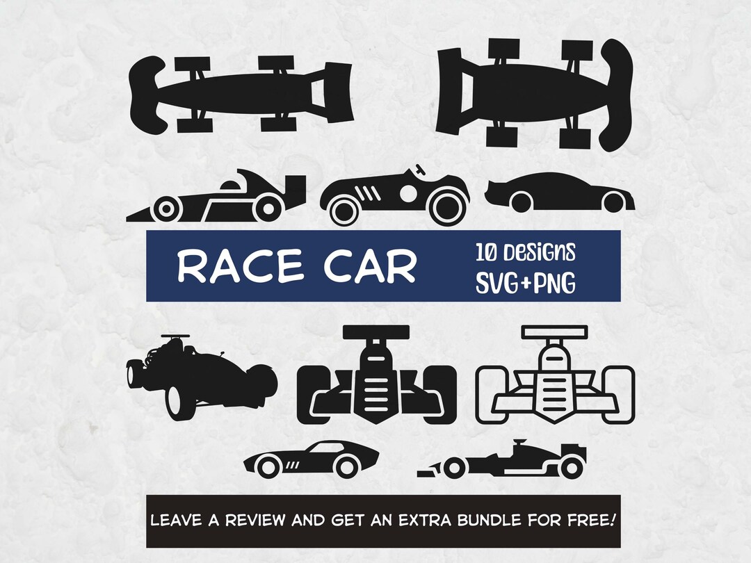 Race Car SVG, Svg Files for Cricut, Race Car Clipart, Race Svg, Kids ...