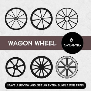 Wheel Svg Bundle, SVG Files for Cricut, Wagon SVG, Wheel Cut File ...