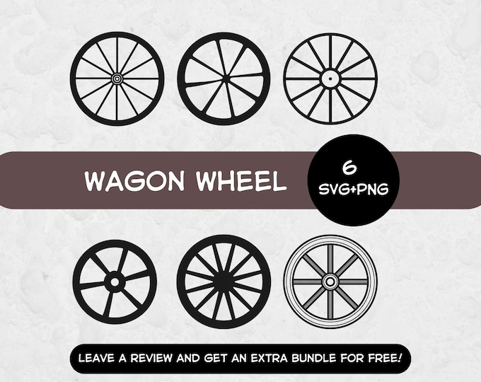 Wheel Svg Bundle, SVG Files for Cricut, Wagon SVG, Wheel Cut File ...