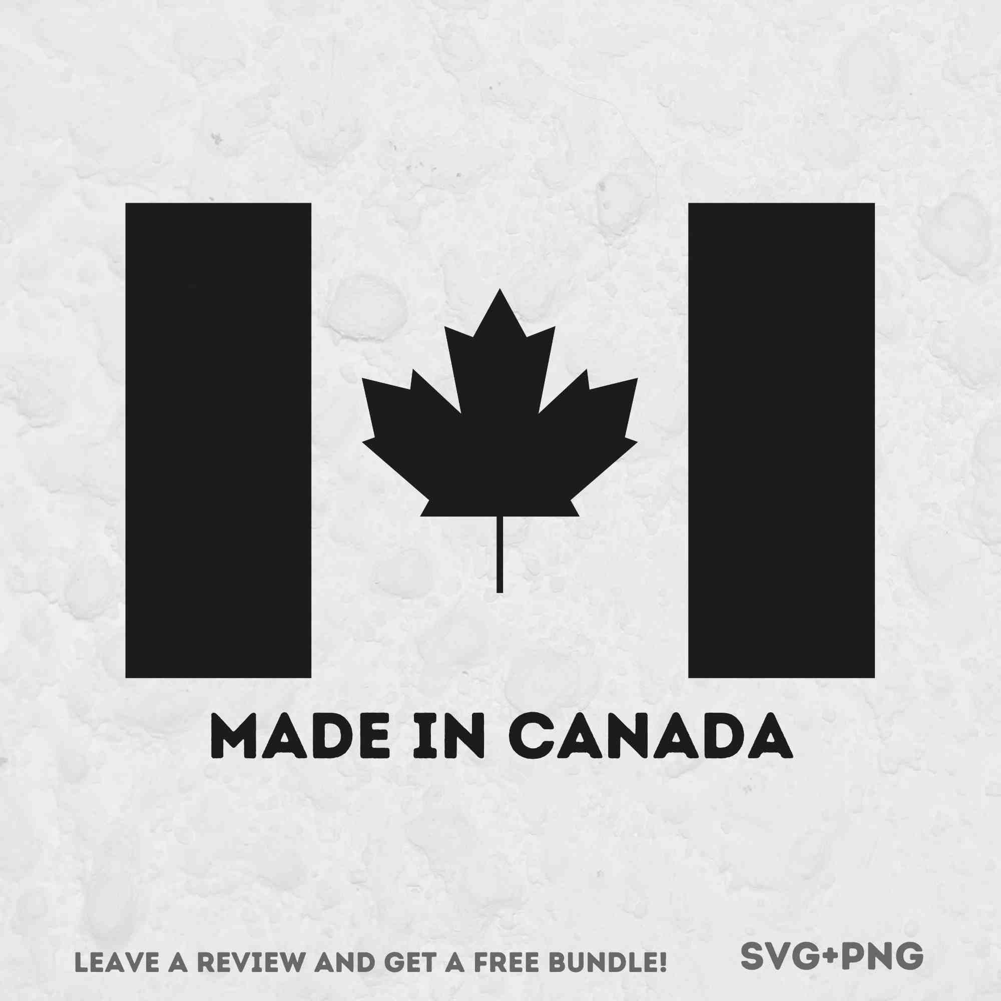 Made in Canada SVG Cut File SVG Files for Cricut Canadian - Etsy