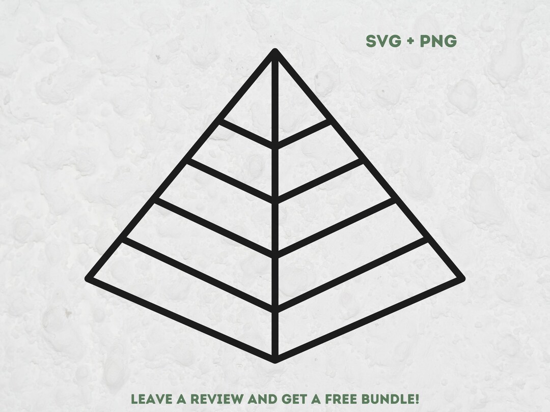 Pyramid Svg, Geometric Shapes SVG, SVG Files for Cricut, Geometric ...