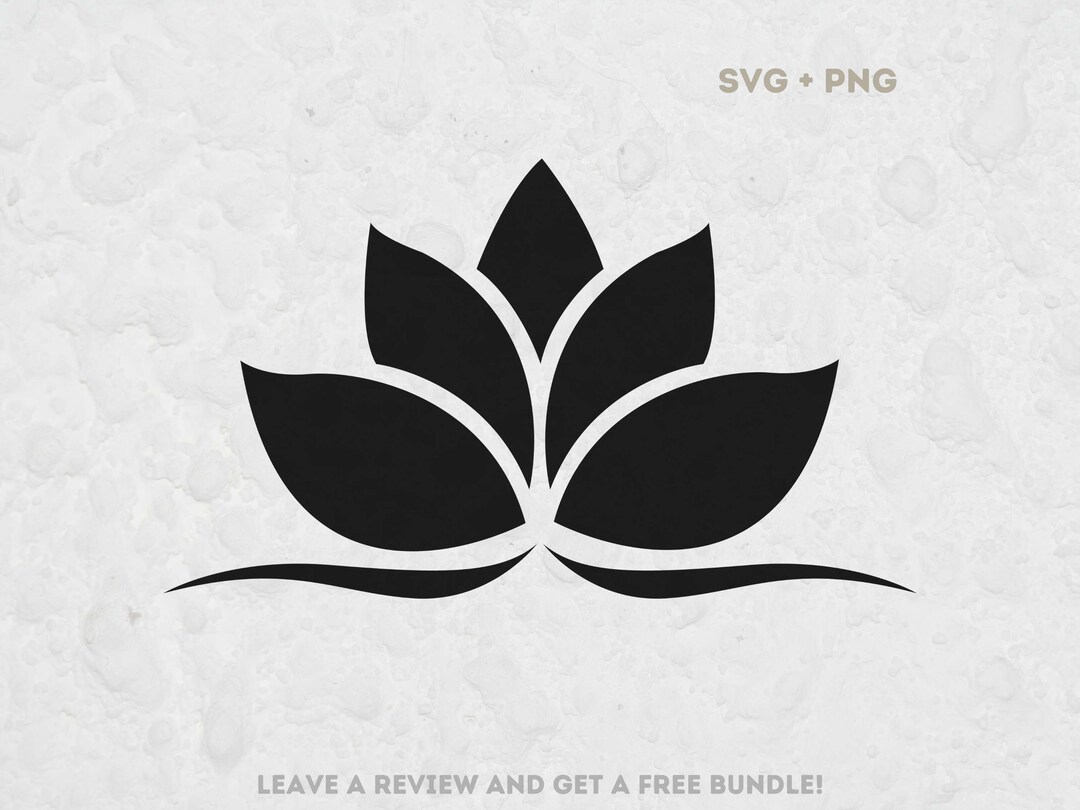 Lotus Flower SVG, Svg File for Cricut, Lotus Cut File, Flowers Svg ...