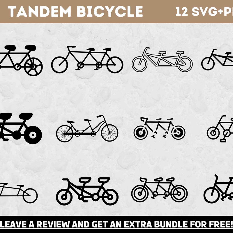 Tandem Bike - Etsy