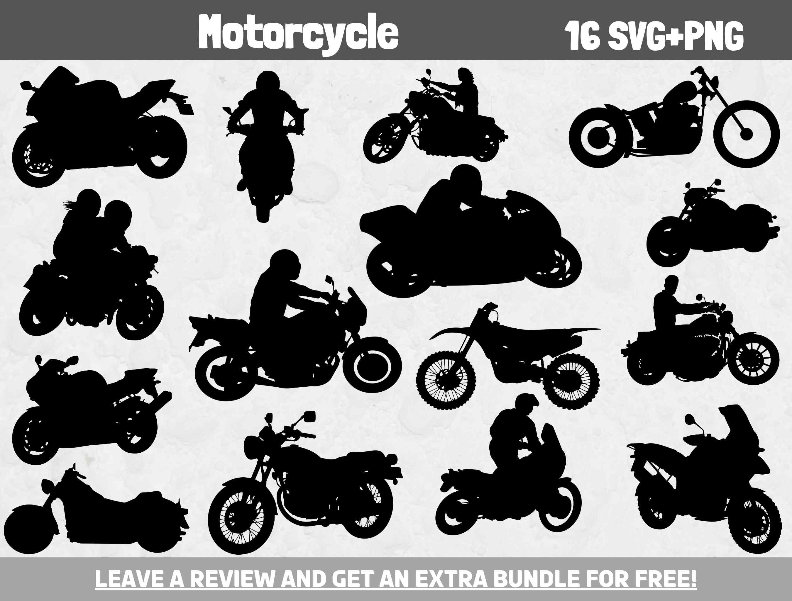 Motorcycle Svg Bundle Svg Files for Cricut Motorcycle - Etsy